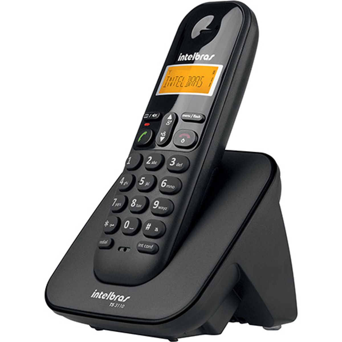 Telefone Sem Fio Intelbras TS 3110 Display e DECT 6.0 - lojaibyte