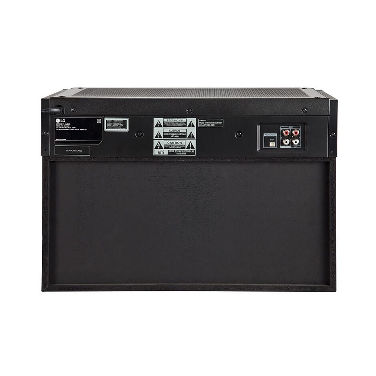 Mini System Torre LG 200W RMS Bluetooth X Boom Festa Preto - lojaibyte