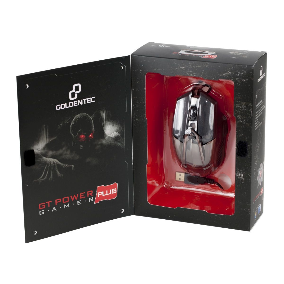 Mouse Gamer 2000 DPI Goldentec GT Power Gamer Plus MGT4X - lojaibyte
