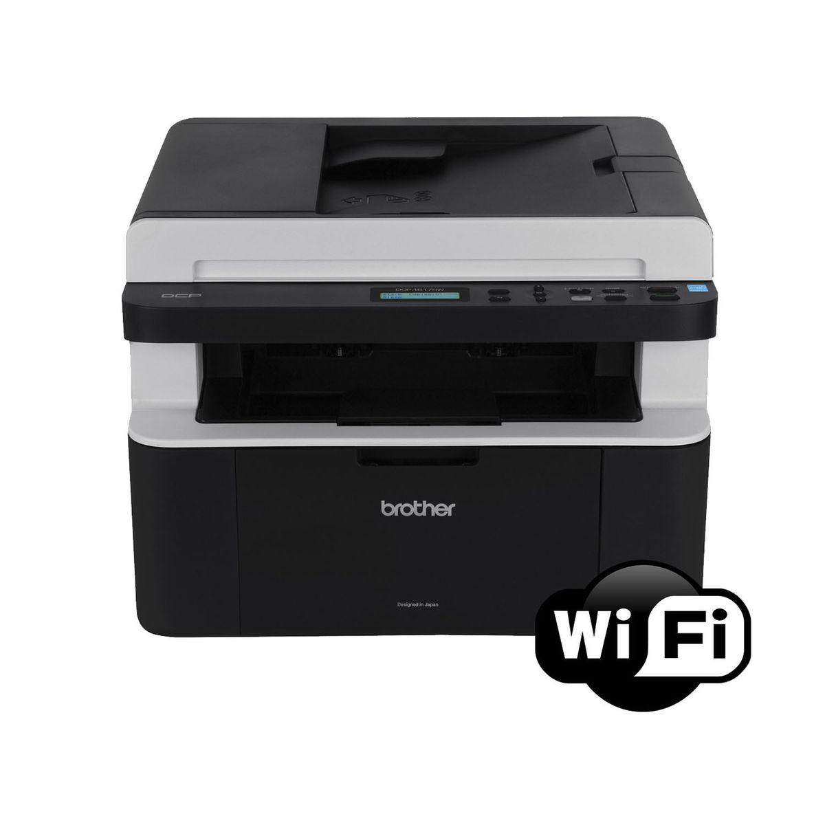Multifuncional Brother DCP-1617NW - Laser Wi-Fi - lojaibyte