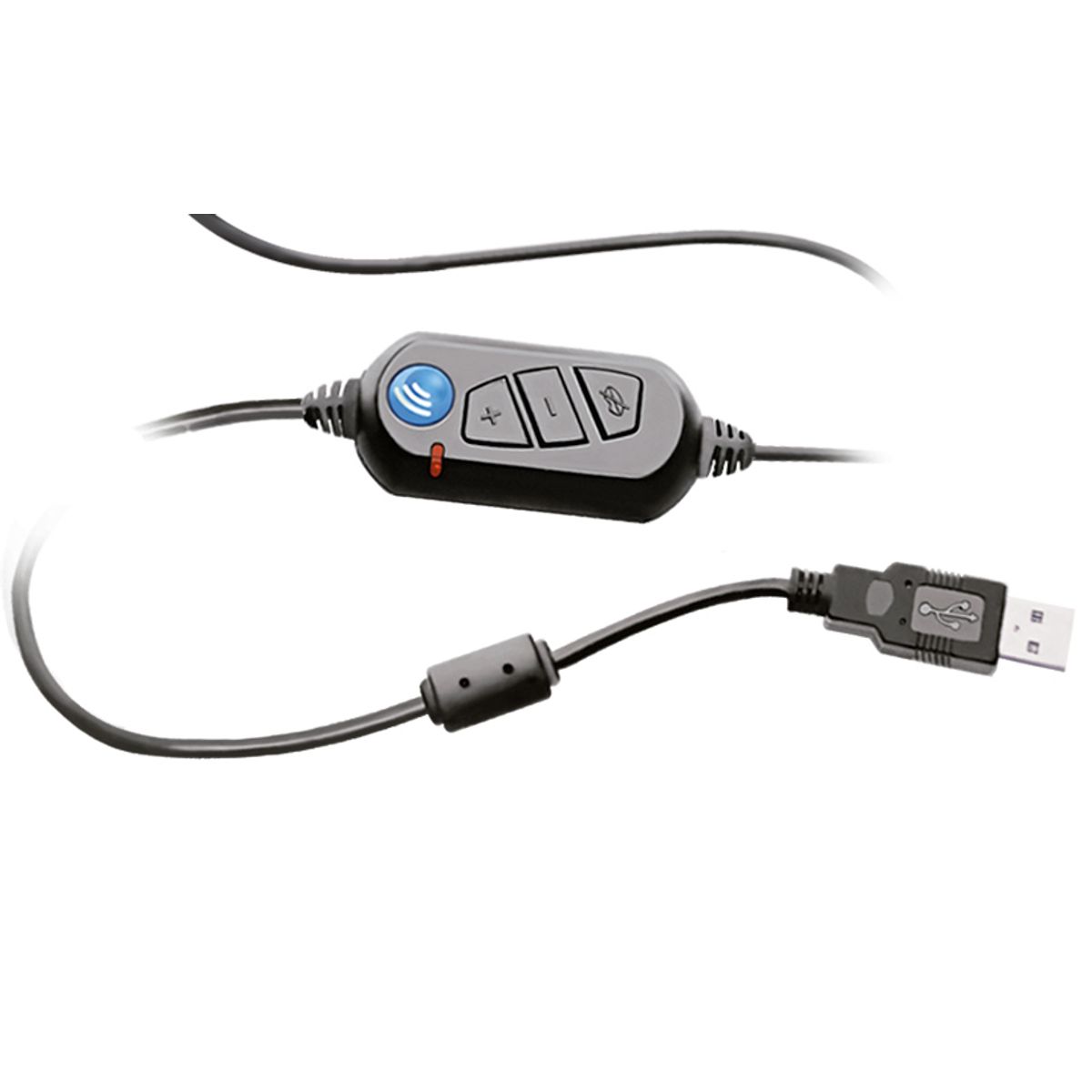 Headset USB Felitron Stile Top Due Voice Guide VoIP (01130-6) - lojaibyte