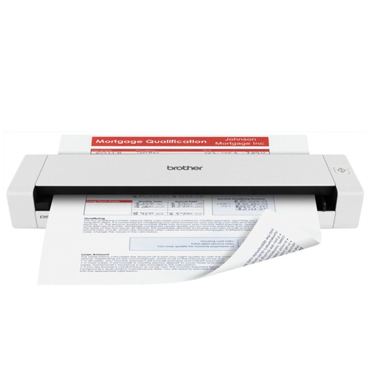 Scanner Portátil Brother DS 720D Duplex - lojaibyte