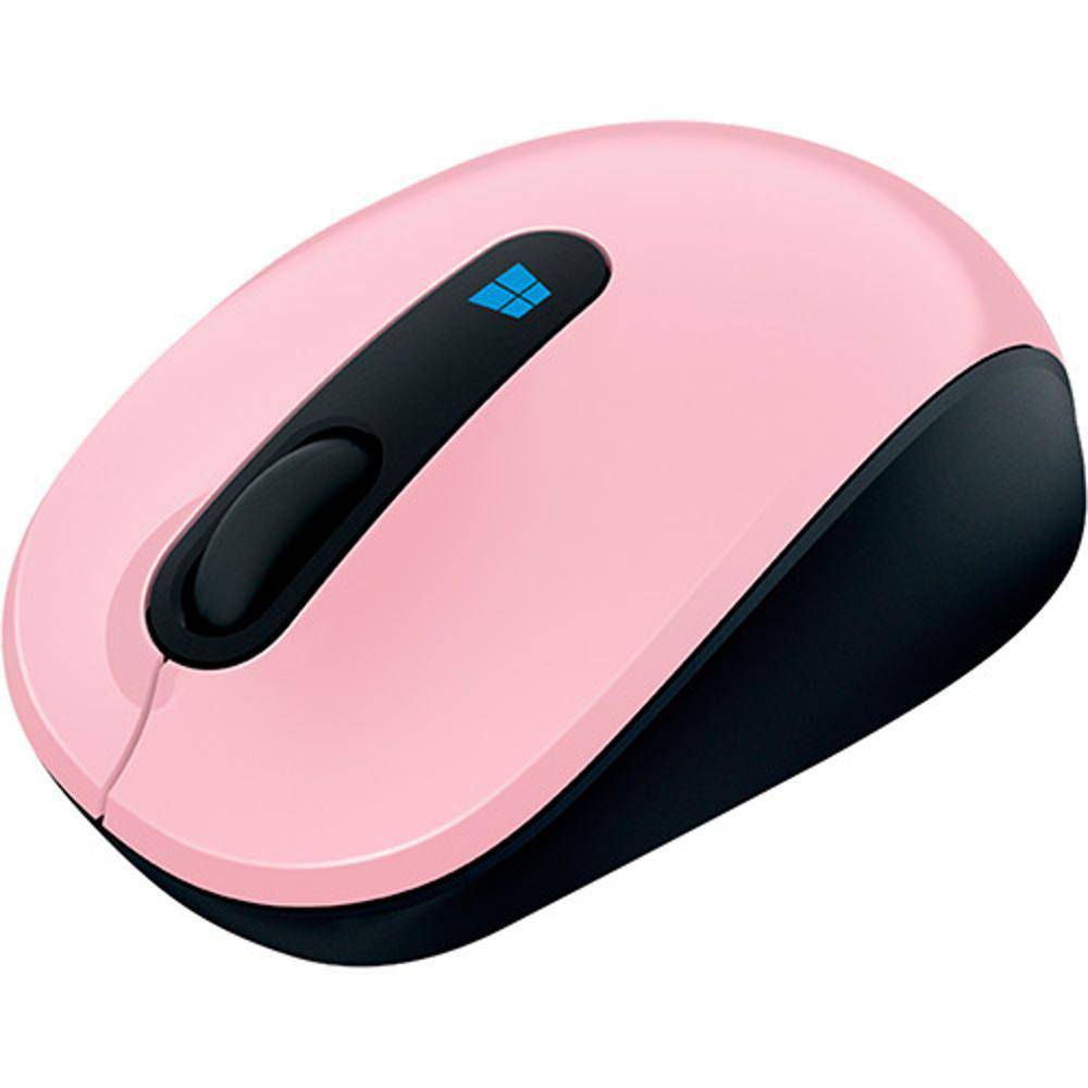 Mouse Sem Fio Microsoft Sculpt Mobile 43U-00030 I Rosa - lojaibyte