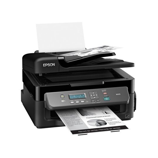 Multifuncional Epson M205 WorkForce Tanque Monocromático - lojaibyte