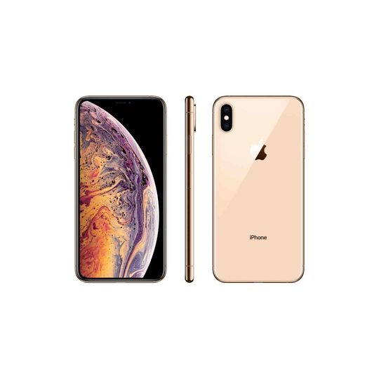 iPhone XS Max 256 GB Tela 6,5" IOS 12 Gold - MT552BZ/A - lojaibyte