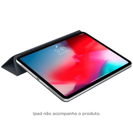 Capa p/ iPad Pro 11" Carvão Case Smart Folio Apple MRX72ZM/A - lojaibyte