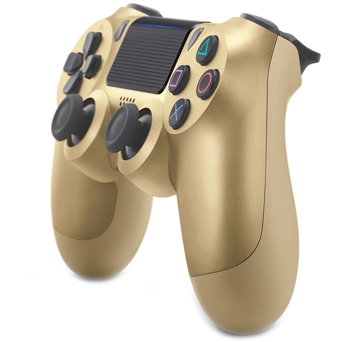 Controle Sony Dualshock 4 Sem fio PS4 CUH-ZCT2U - Gold - lojaibyte