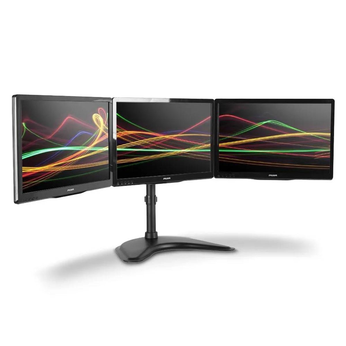 Suporte Articulado para 3 Monitores de 13" a 27" ELG T1236N - lojaibyte