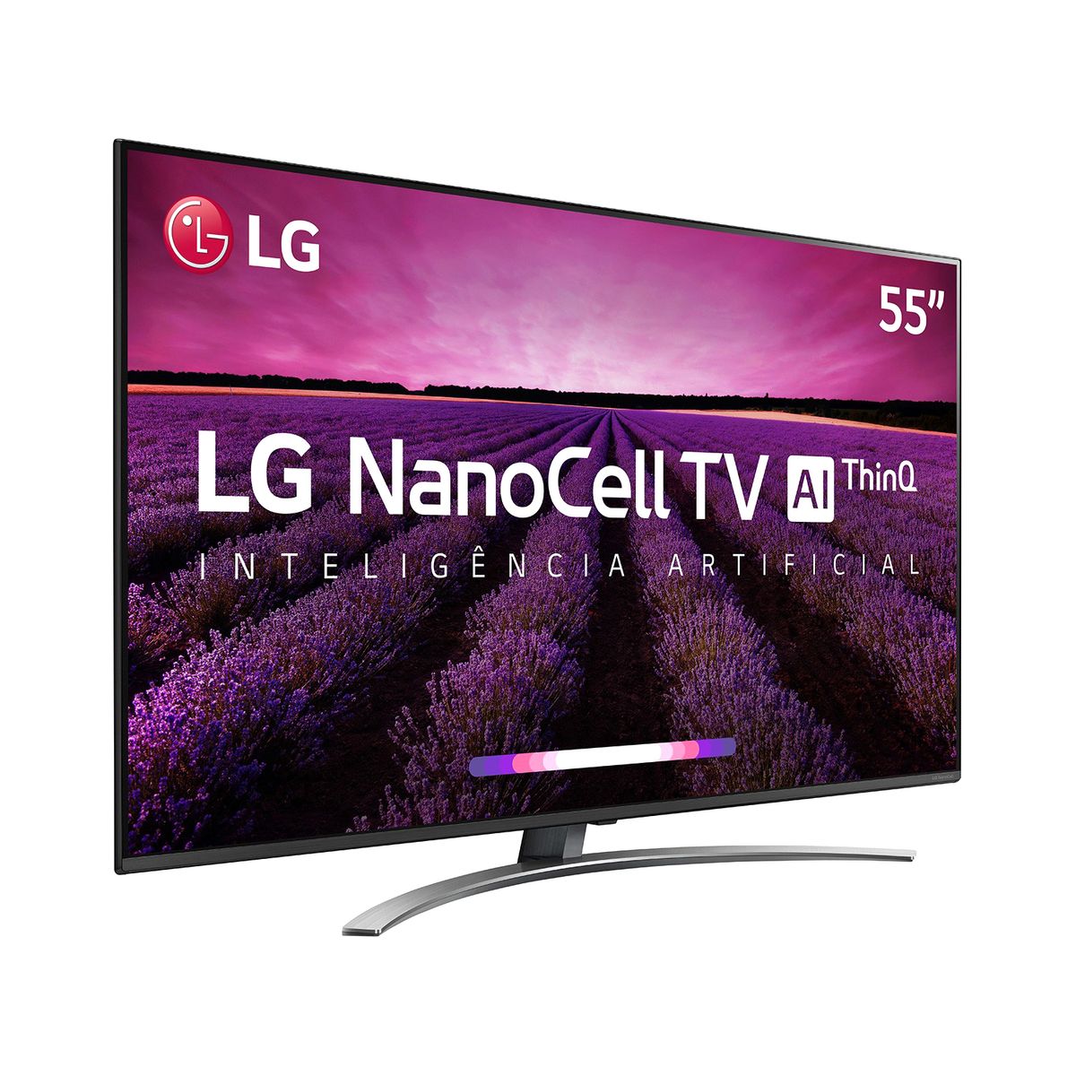 Smart Tv 55" LG 4K NanoCell 55SM8100PSA Wi-Fi - lojaibyte