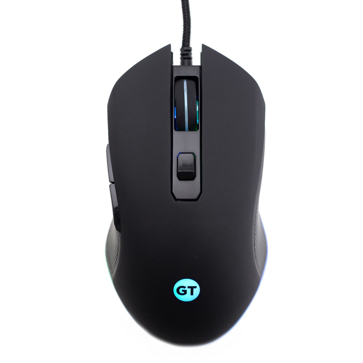 Mouse Gamer 2400DPI Aura Preto Goldentec - lojaibyte