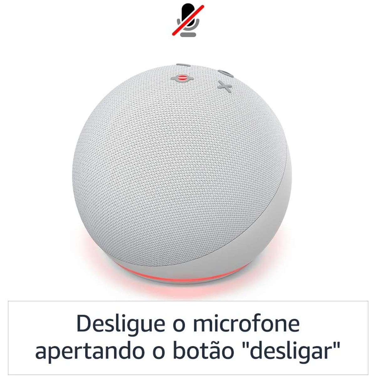 Amazon Echo Dot 4ª Geração Smart Speaker com Alexa - Azul - lojaibyte