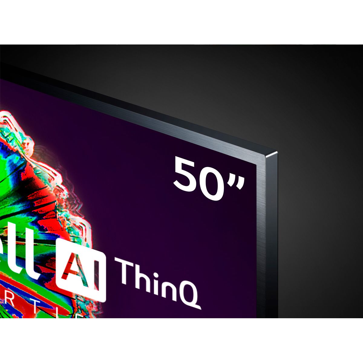 Smart TV 50" UHD 4K LG NanoCell ThinQ AI, 3 HDMI, 50NANO79 - lojaibyte