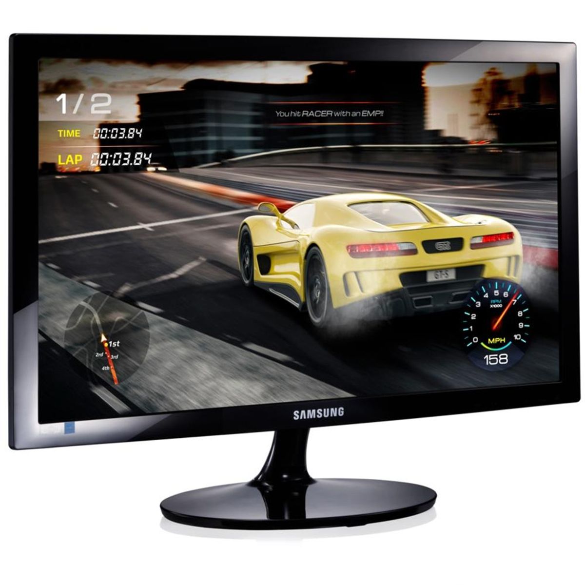Monitor Gamer Samsung LED 24" Widescreen Full HD 75Hz HDMI/VGA 1ms ...