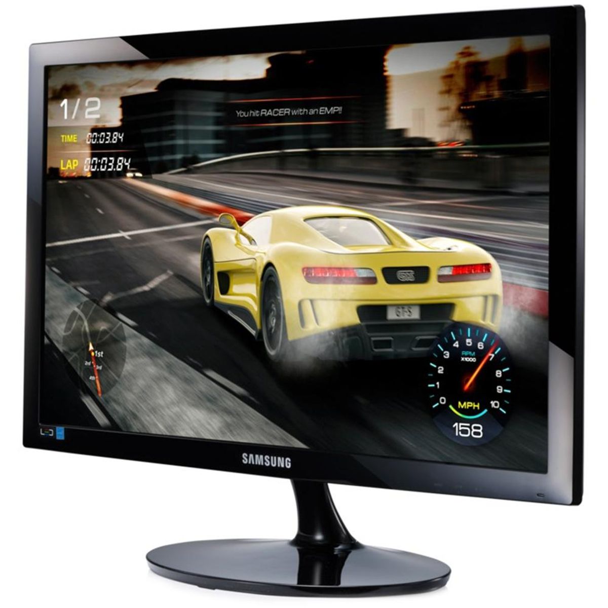 Monitor Gamer Samsung LED 24" Widescreen Full HD 75Hz HDMI/VGA 1ms ...