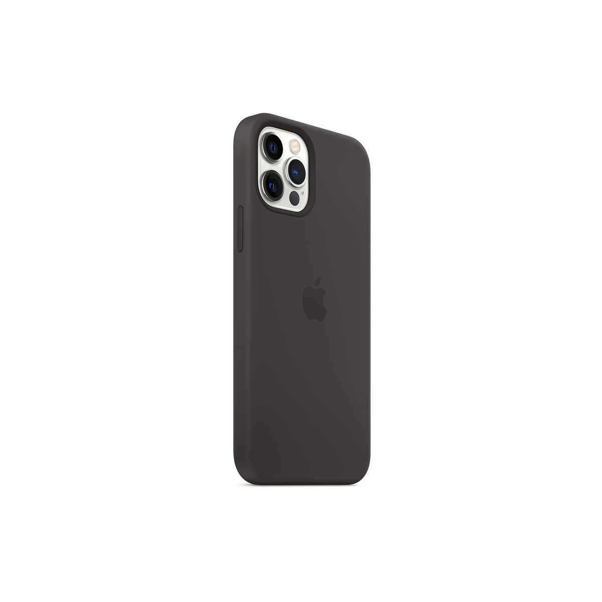 Capa para iPhone 12 / 12 Pro Apple Silicone Preto - lojaibyte