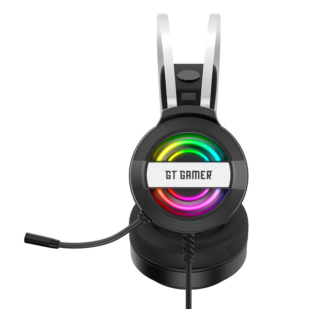 Headset Gamer GT Space com LED RGB para Desktop | GT Gamer - lojaibyte