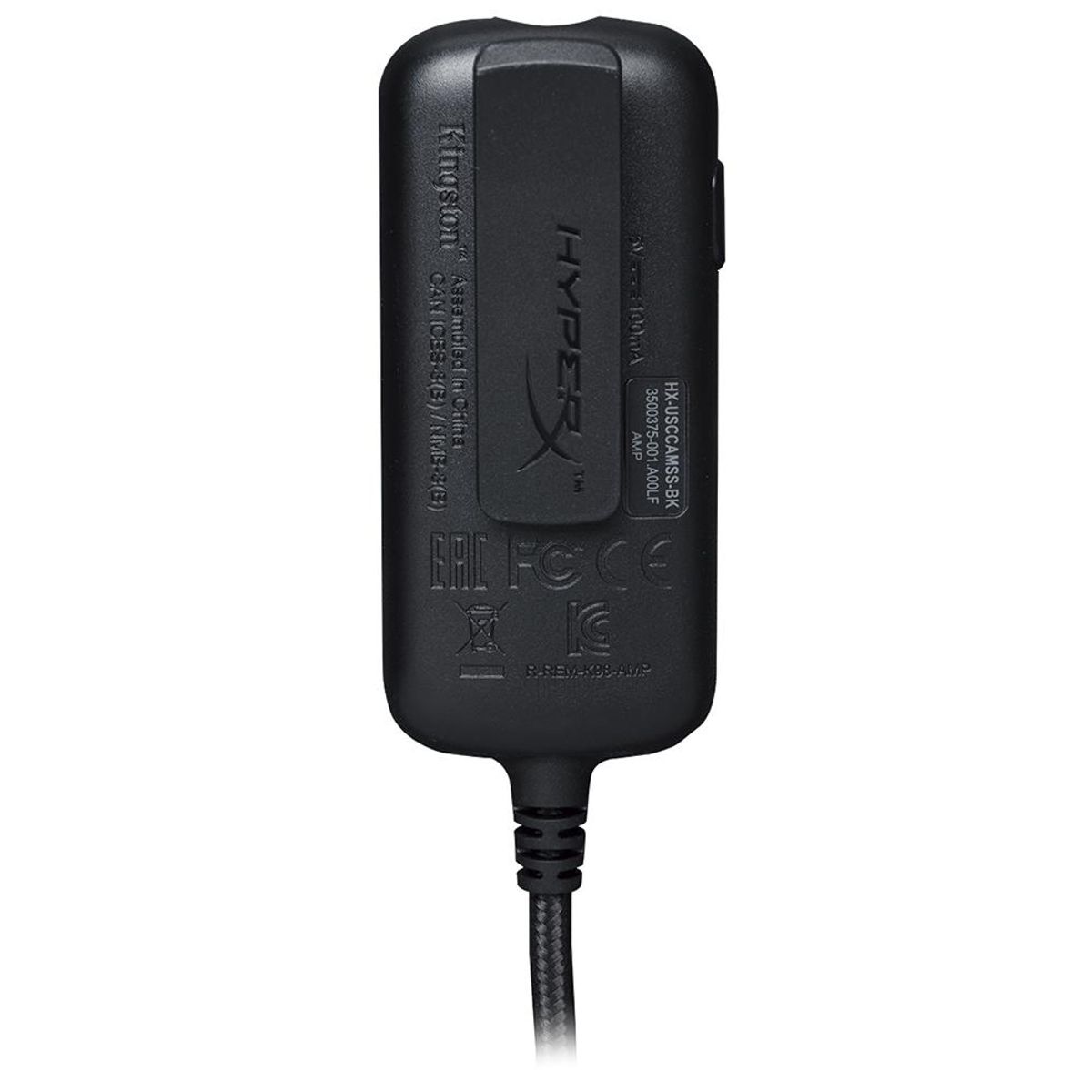 Placa de Som HyperX Amp USB Virtual 7.1 Surround Sound - lojaibyte