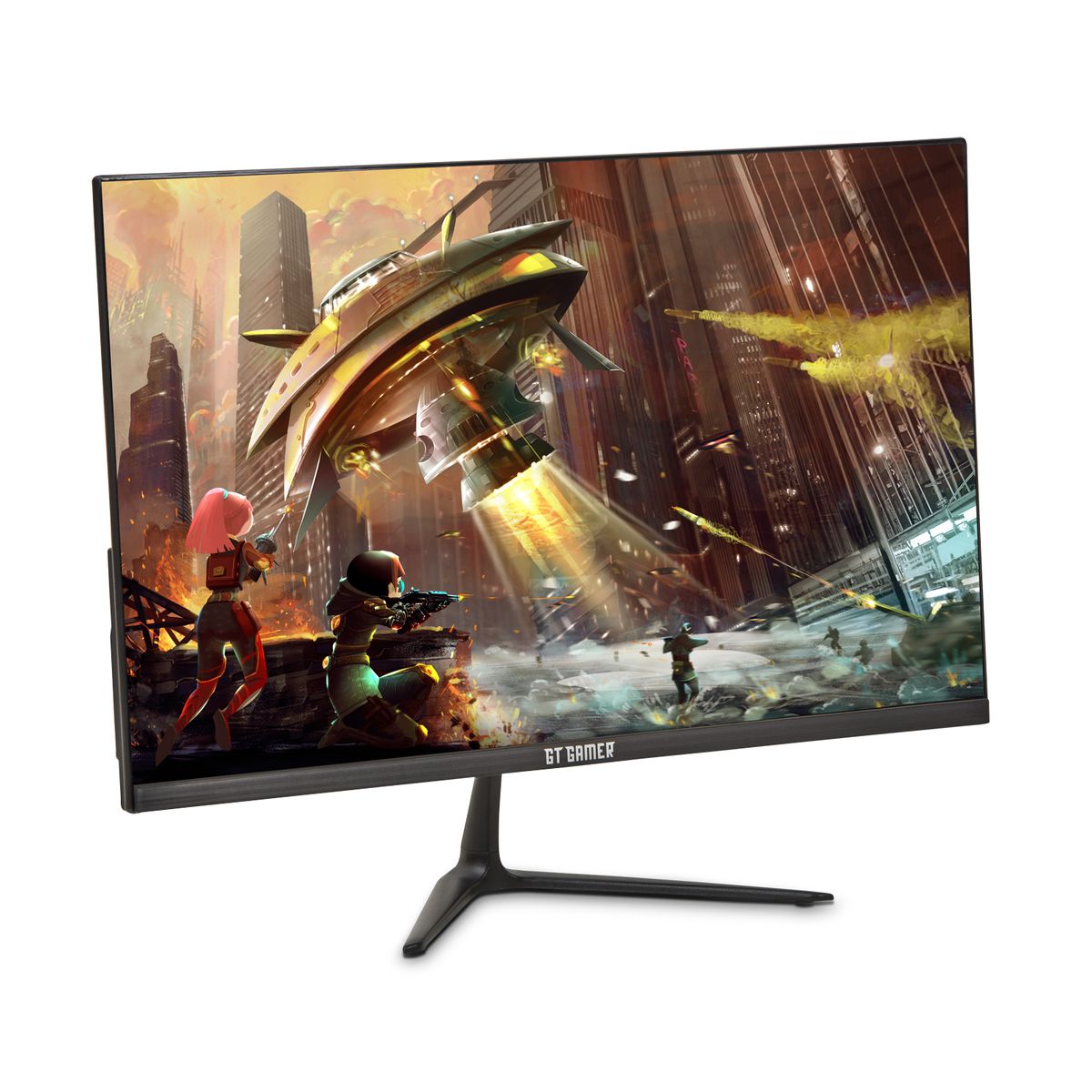 Monitor Gamer 24" LED Full HD 75Hz 1ms GT Gamer Goldentec - lojaibyte