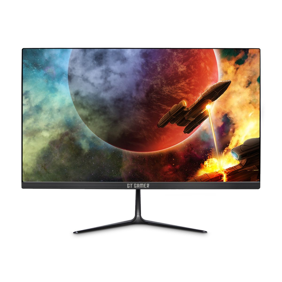 Monitor Gamer 24" LED Full HD 75Hz 1ms GT Gamer Goldentec - lojaibyte