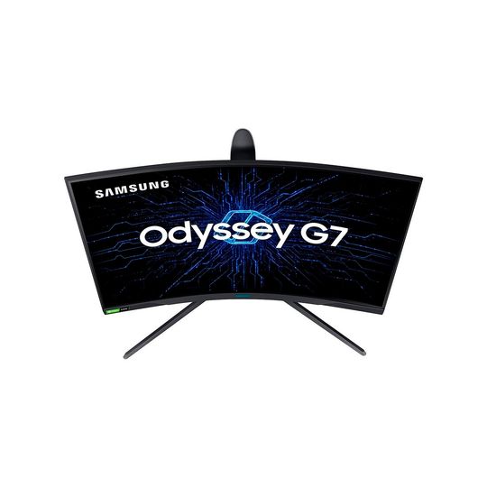 Monitor Gamer 27" Curvo Samsung WQHD 240hz - LC27G75TQSLXZD - lojaibyte