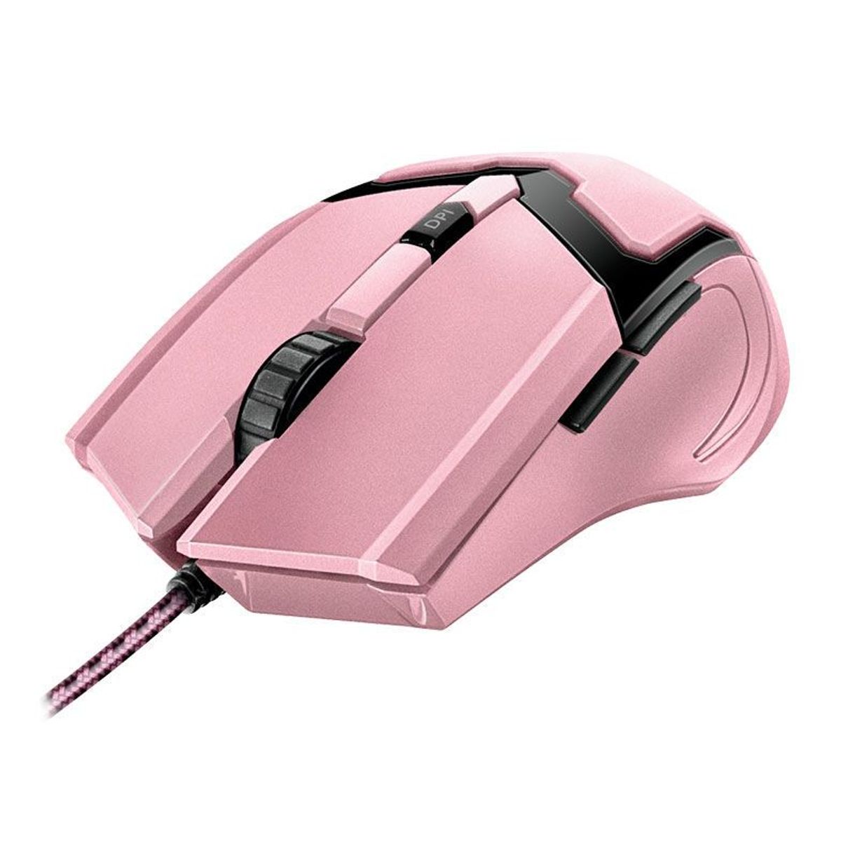Mouse Gamer Trust GXT 101P GAV 4800DPI, Rosa- T2309 - lojaibyte