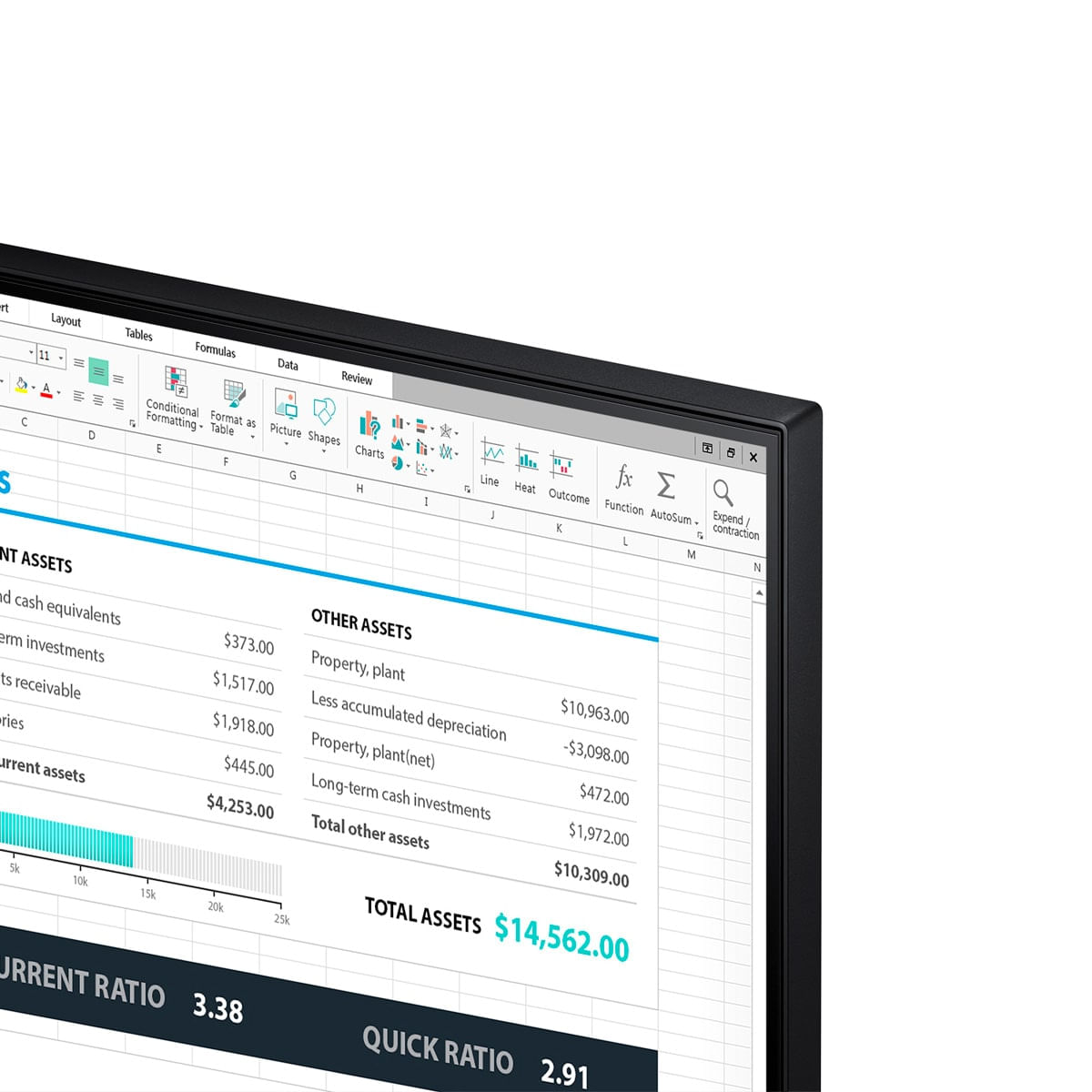 Monitor Smart FHD Samsung 24” Tizen Tap View HDR Série M5 - lojaibyte