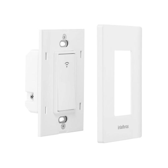 Interruptor Inteligente Wi-Fi Intelbras EWS 101 I Branco - lojaibyte