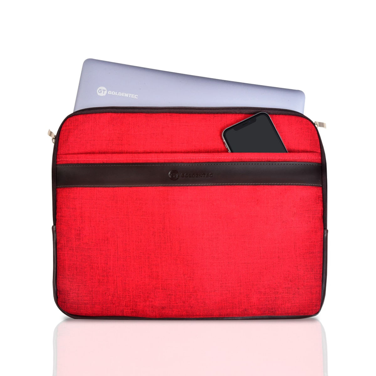 Case para Notebook 15.6" Prime 2 com Bolso Vermelha GT - lojaibyte