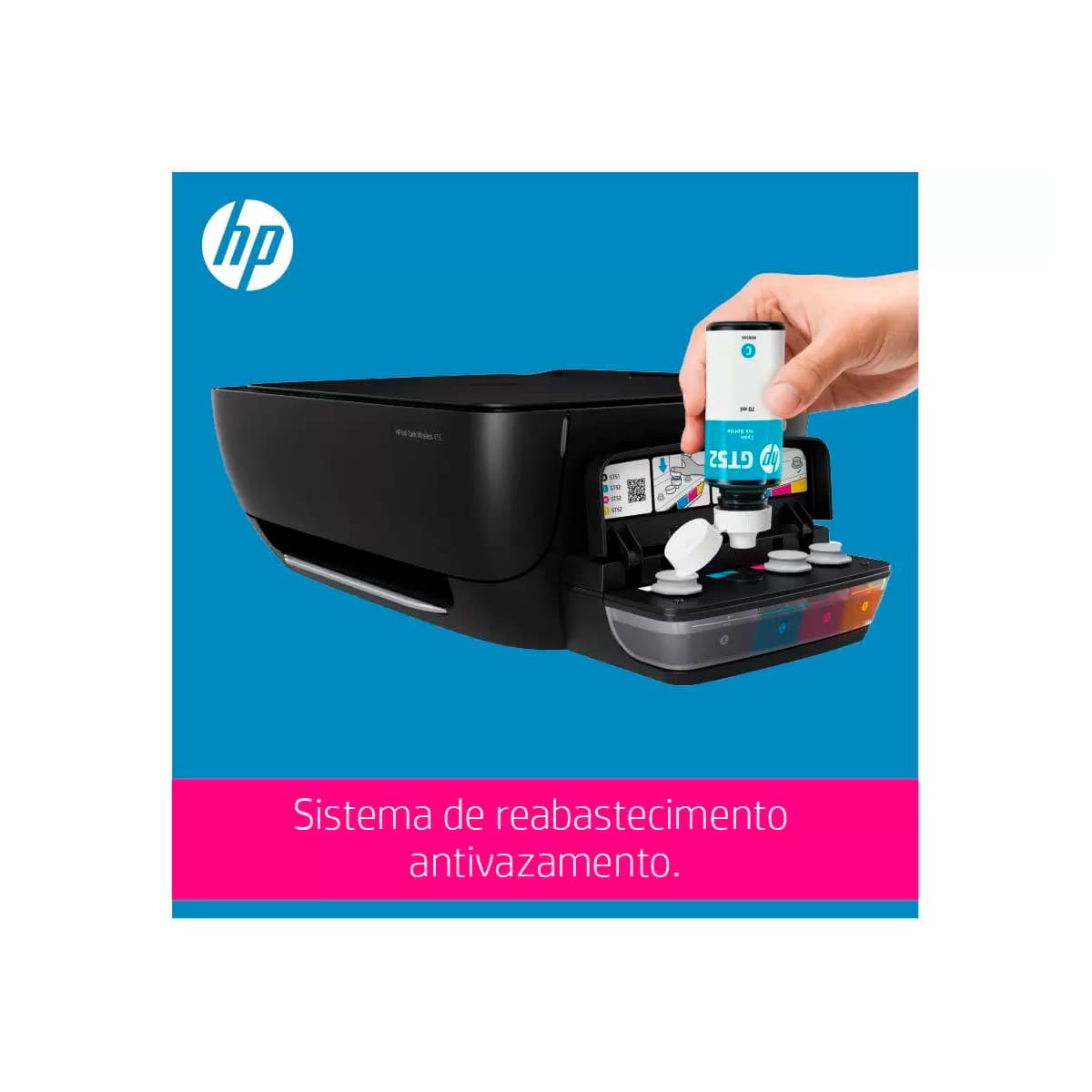 🖨️ Impressora HP Ink Tank Wireless 416 com Scanner - lojaibyte