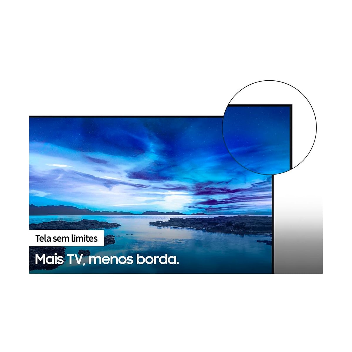 Smart TV 60" 4K Samsung 60AU7700 Crystal 4K Alexa - lojaibyte