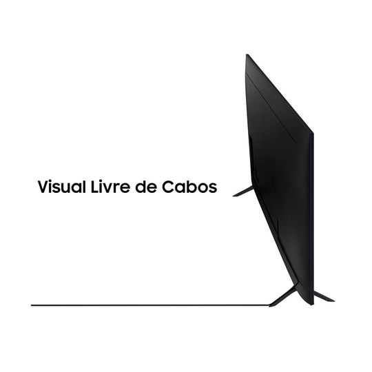 Smart TV 60" 4K Samsung 60AU7700 Crystal 4K Alexa - lojaibyte