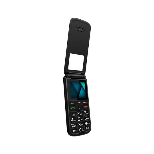 Celular Flip Vita Lite Multilaser Dual Chip Bluetooth Preto - lojaibyte