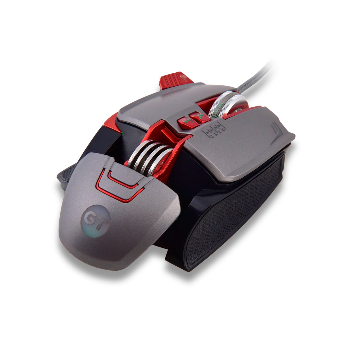 Mouse Gamer 7800 DPI 8 Botões Programáveis Goldentec - lojaibyte