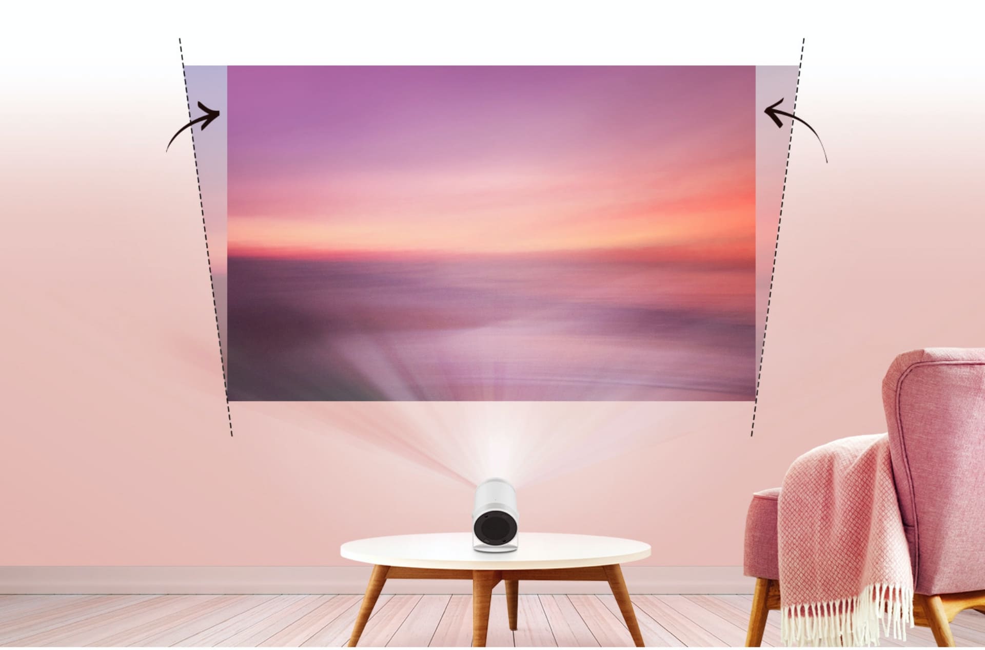 Projetor Smart Portátil 30 a 100" Full HD Samsung Freestyle - lojaibyte