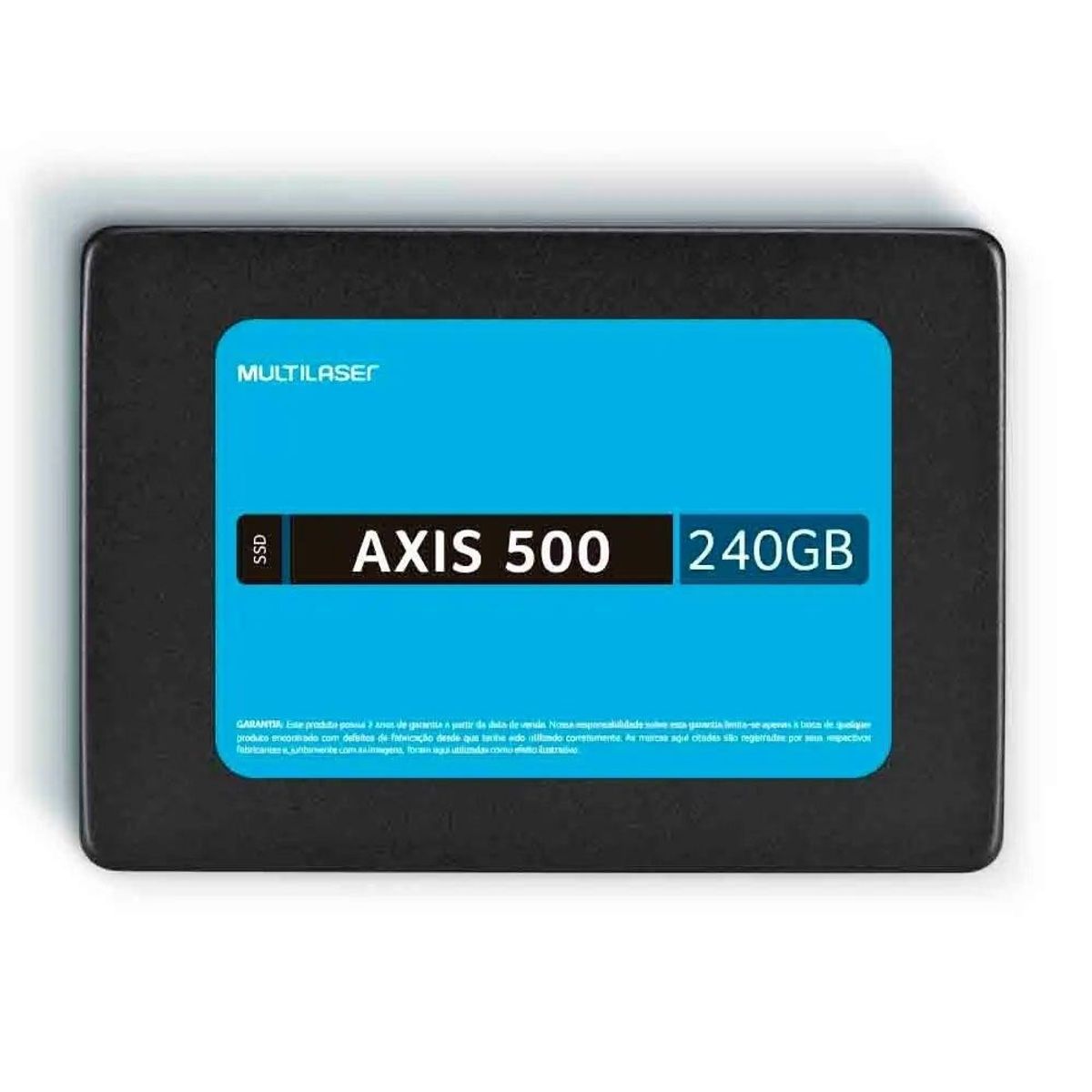 SSD PPB 24 SSD Multilaser Axis 500 2.5 240Gb - SS2020GB MULTILASER AXIS ...