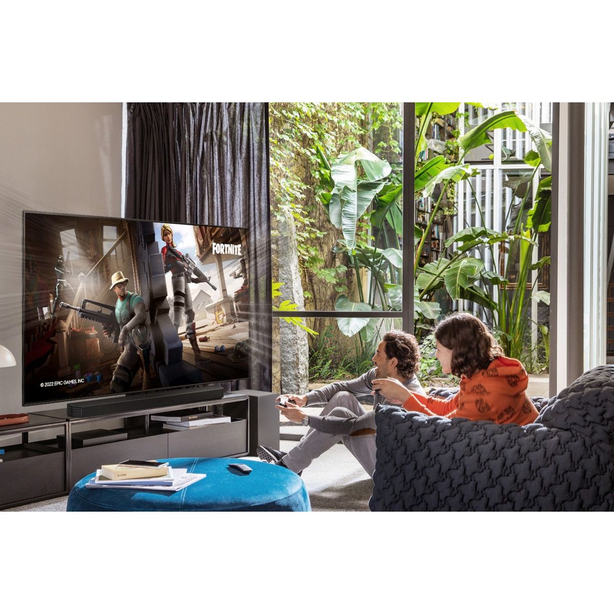 Smart TV Gaming 50" NeoQLED 4K Samsung 50QN90B 2022 - lojaibyte