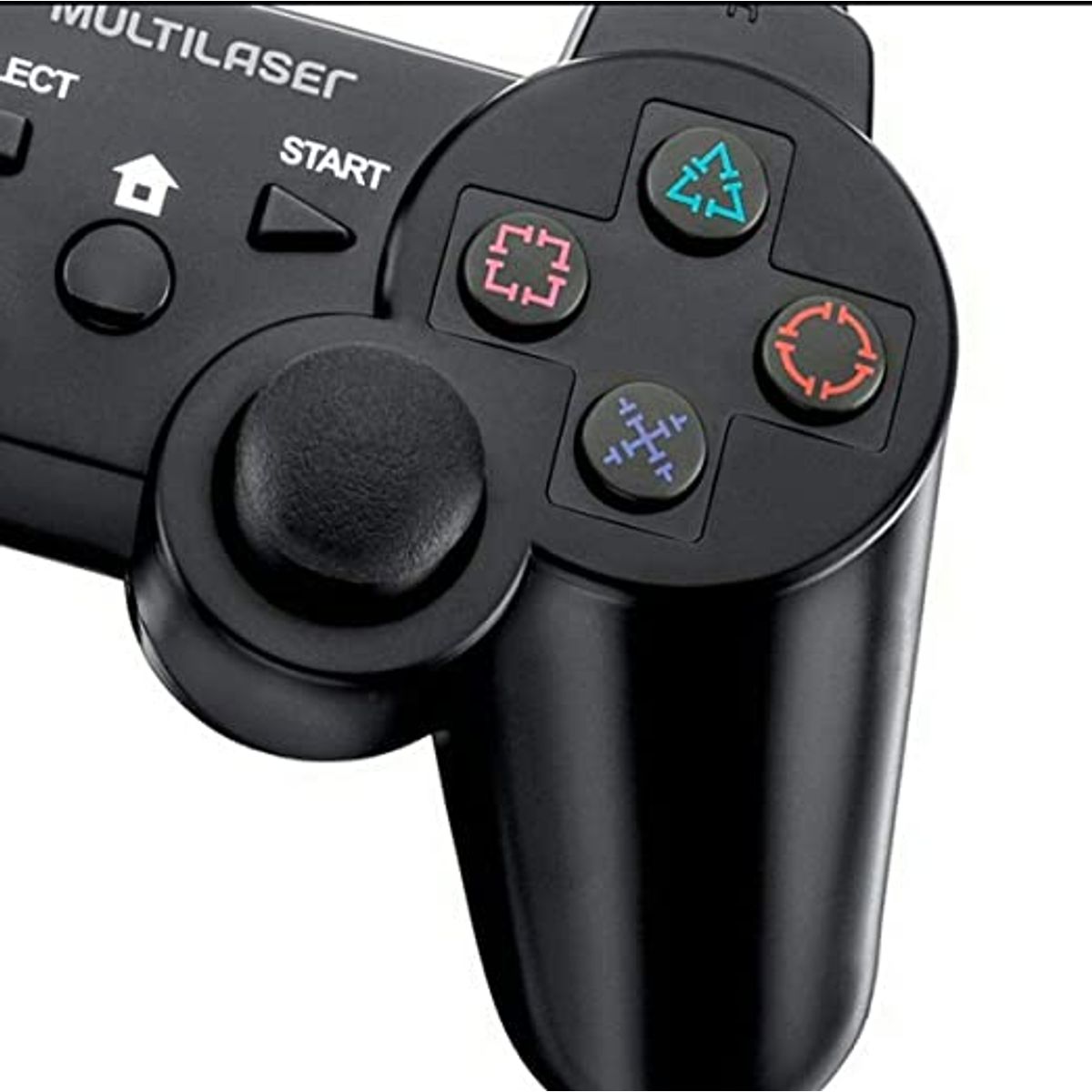 Joystick Dual Shock Para Pc Multilaser - JS030 - lojaibyte