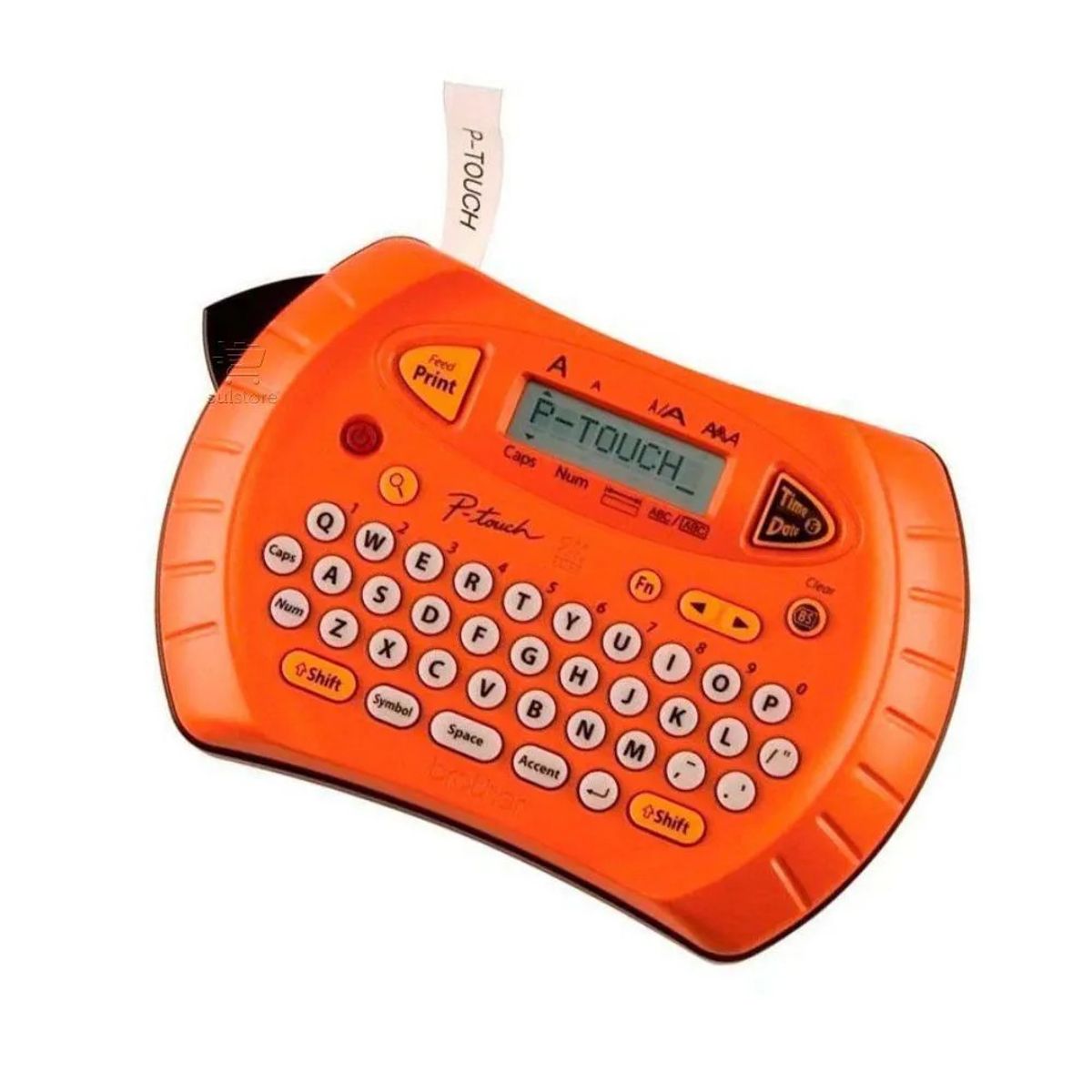 Rotulador Eletrônico Portatil Brother, Laranja- Pt70 - lojaibyte
