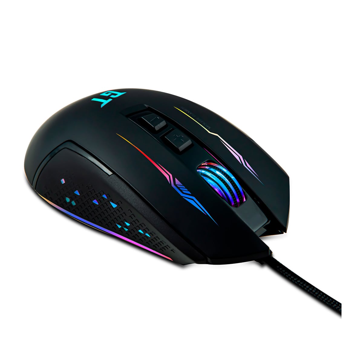 Mouse Gamer 12000 DPI Space com LED e 7 Botões| GT Gamer - lojaibyte