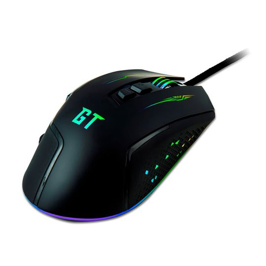 Mouse Gamer 12000 DPI Space com LED e 7 Botões| GT Gamer - lojaibyte