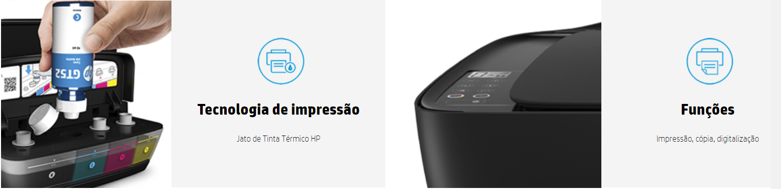 🖨️ Impressora HP Ink Tank Wireless 416 com Scanner - lojaibyte