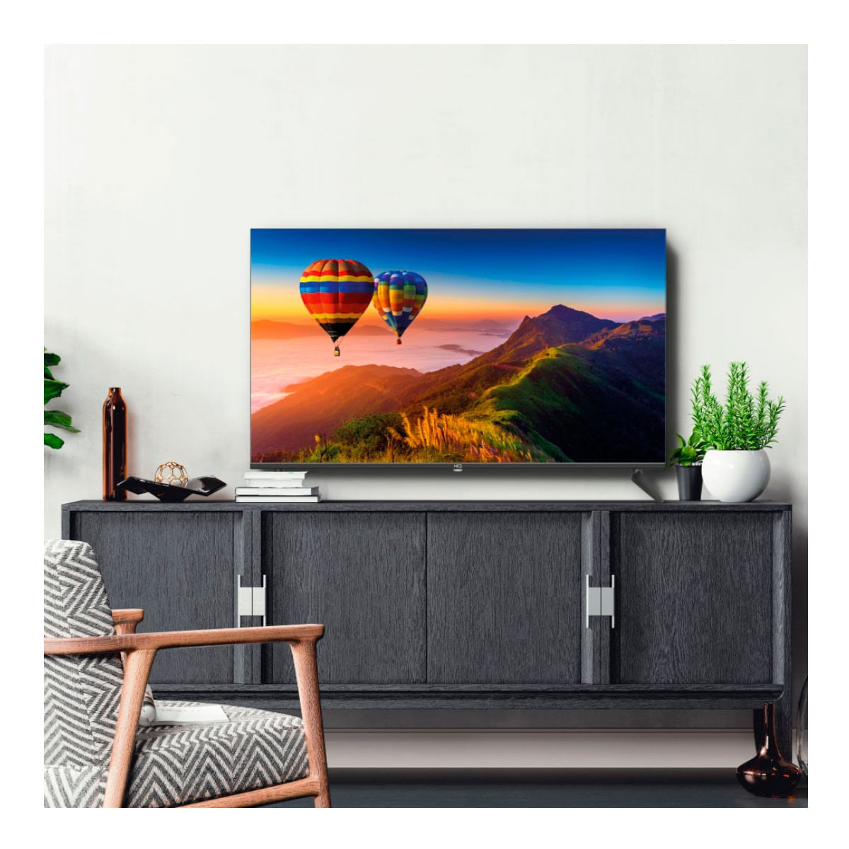 Smart TV LED 50" 4K UHD HQ 3 HDMI 2 USB - HQSTV50-66525 - lojaibyte