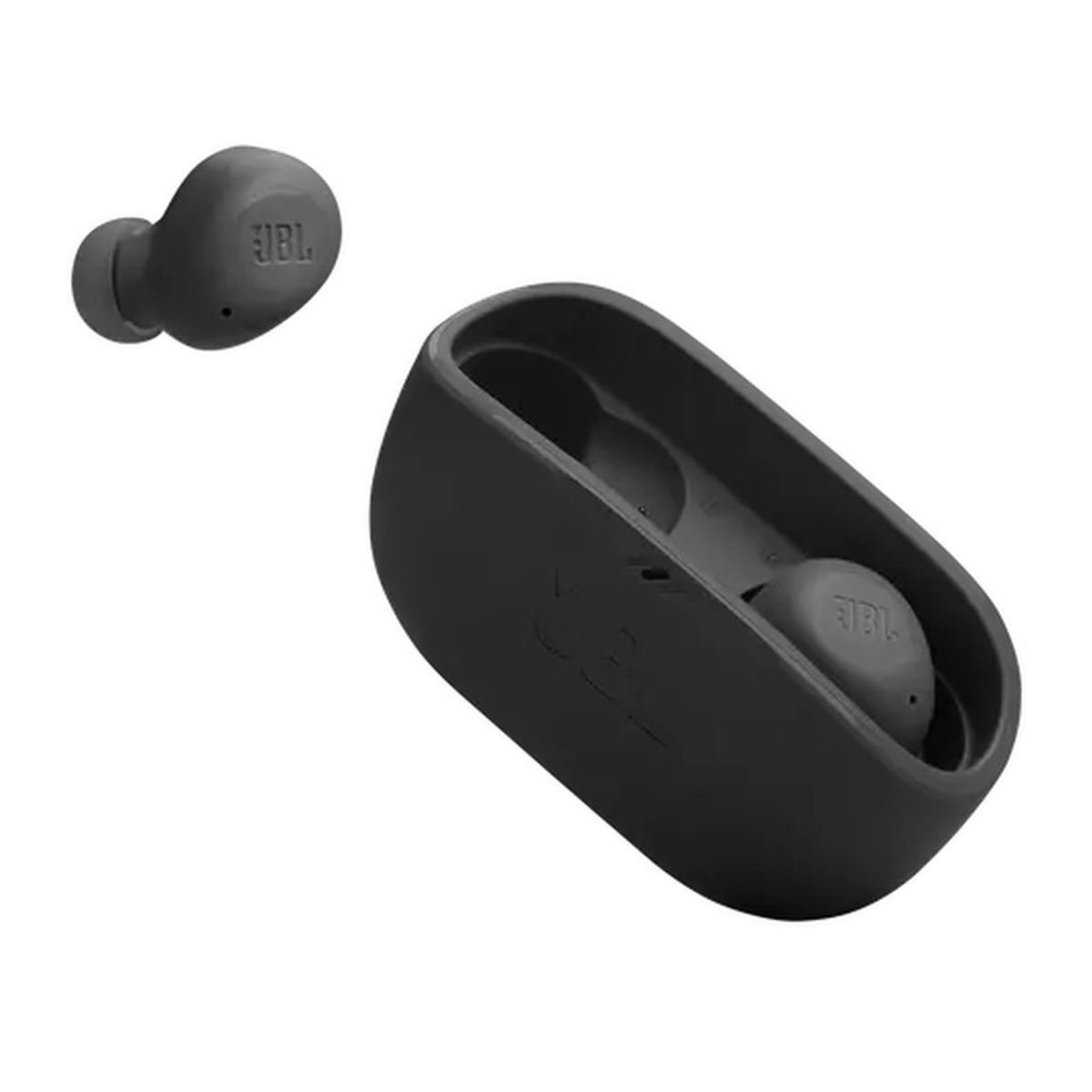 Fone JBL TWS Wave Buds Auricular BT Preto - JBLWBUDSBLK - lojaibyte