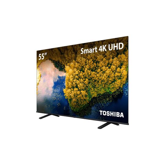 Smart TV LED 55" 4K Ultra HD Toshiba TB011M - 55C350LS - lojaibyte