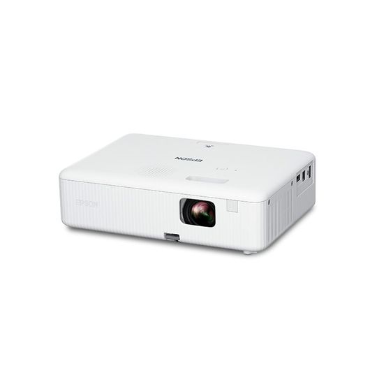 Projetor Epson CO-W01 3000 Lumens WXGA Branco - V11HA86020 - lojaibyte