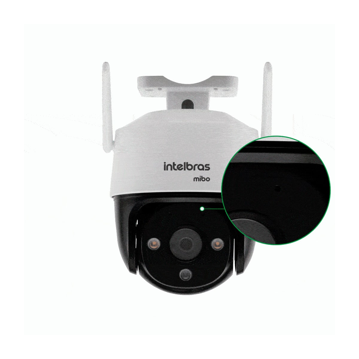Câmera Inteligente Externa Intelbras IM7, Full Color - lojaibyte