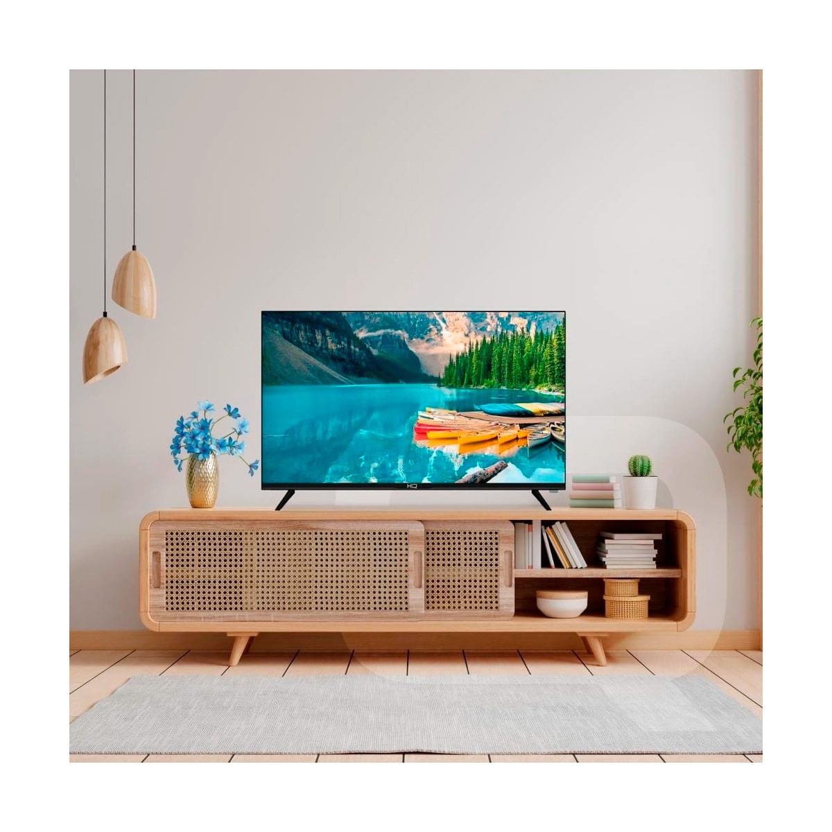 Smart TV 32" HQ LED HD KDE32GR315LN Wi-Fi 2 HDMI 2 USB - lojaibyte