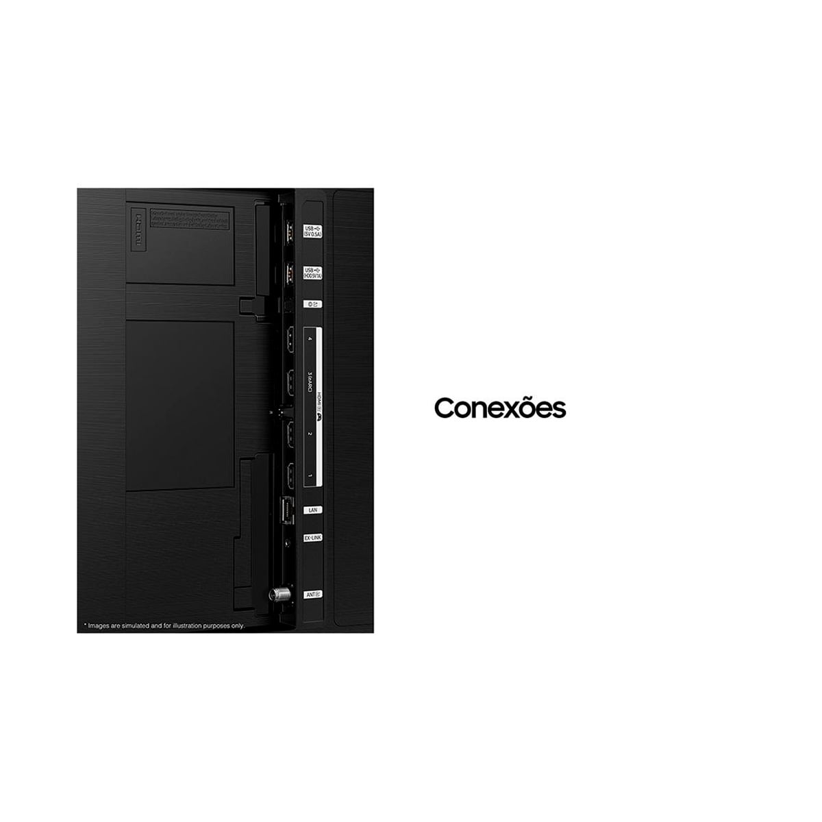 Smart TV 55" Samsung Neo QLED 4K 55QN85C 2023 120Hz - lojaibyte