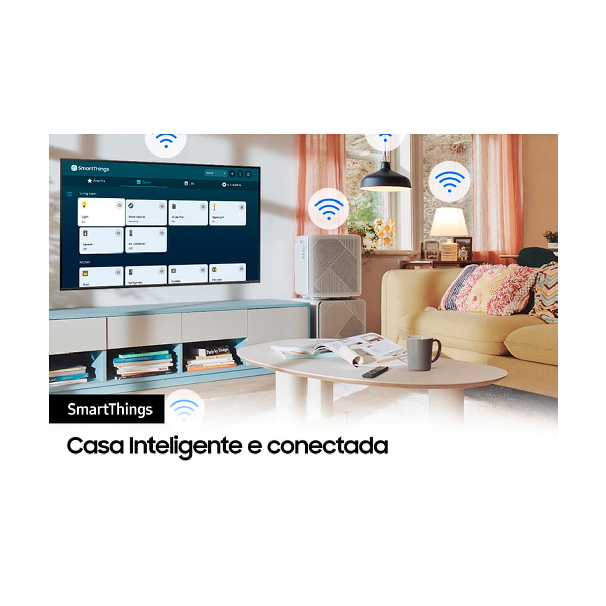 Samsung Smart TV 50 polegadas Crystal UHD 4K 50CU8000 2023 - lojaibyte