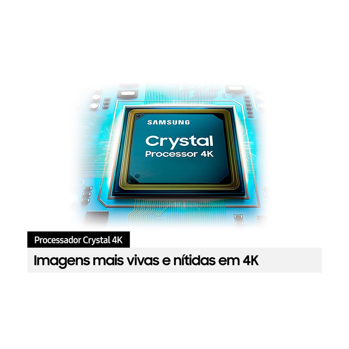 Samsung Smart TV 55 polegadas Crystal UHD 4K 55CU8000 2023 - lojaibyte